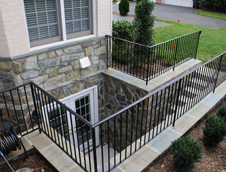 Side Entrance to Basement Installation | K-Concrete